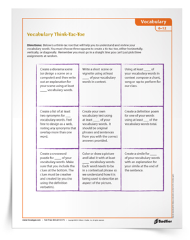 11 Vocabulary Homework Ideas And How To Motivate Students To Do It!