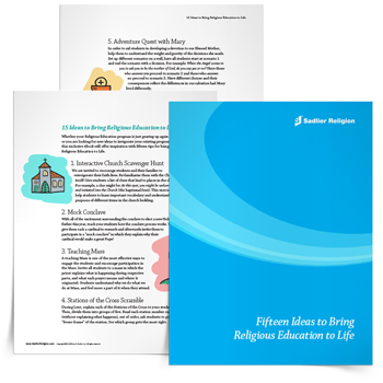 15 Ideas to Bring Religious Education to Life