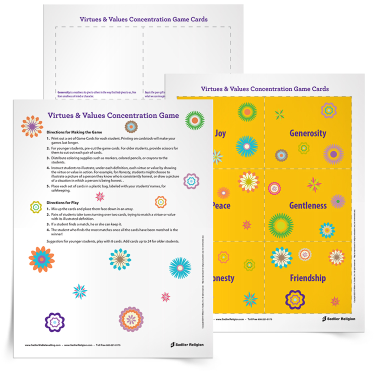 Teaching the Virtues & Values to Catholic Kids